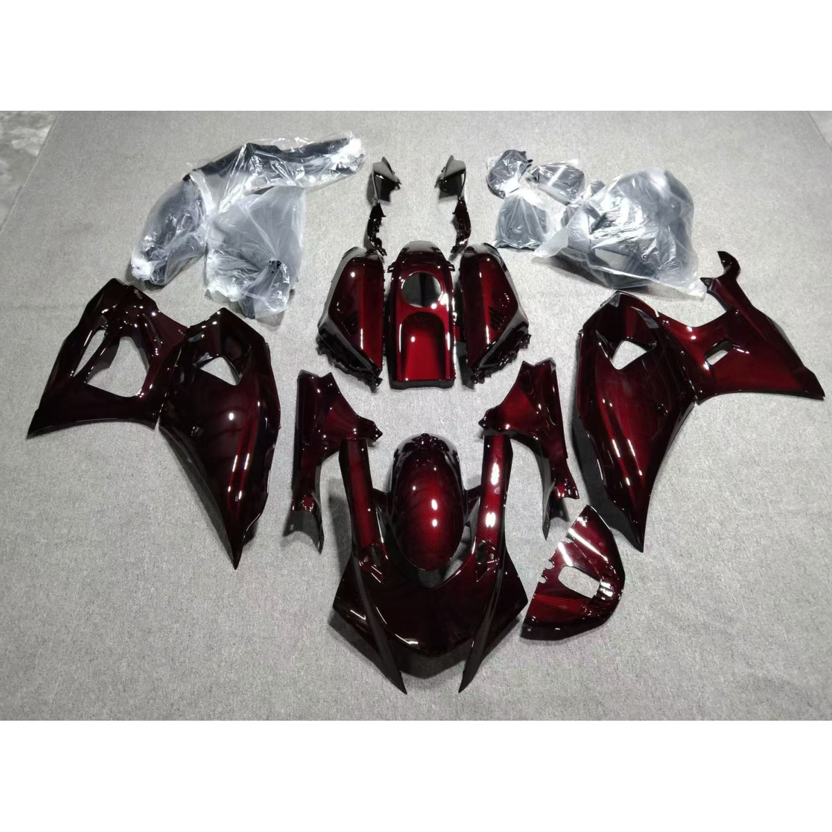 2021-2024 Yamaha YZF-R7 Red Carbon Fiber Fairing Kit – Moto Part Guys
