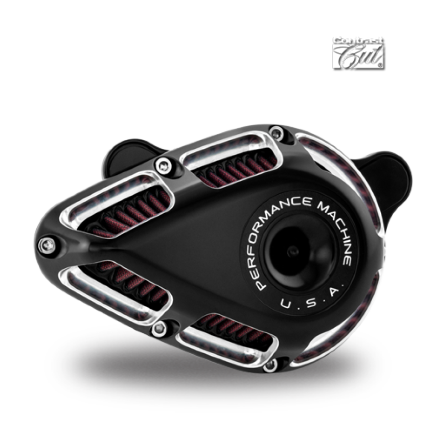 Performance Machine - 1991-2020 - XL Jet Air Cleaner - Contrast Cut ...